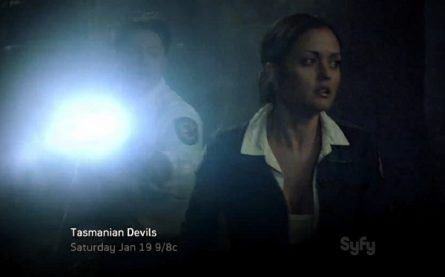 Dancing-Wonder Duo Talk Fighting TASMANIAN DEVILS on Syfy - HOLLYWOOD JUNKET